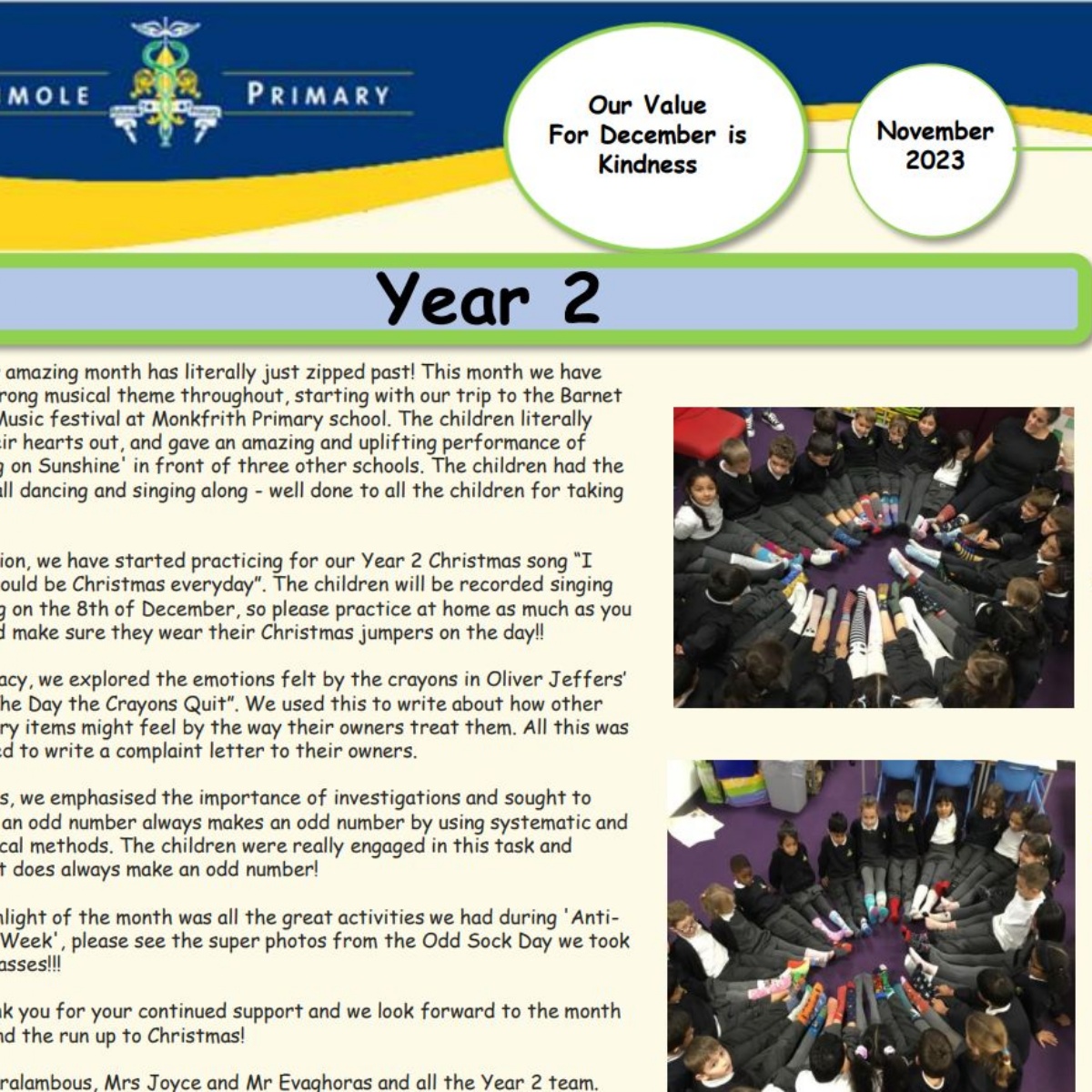 Ashmole Primary - Click here to read our November Newsletter